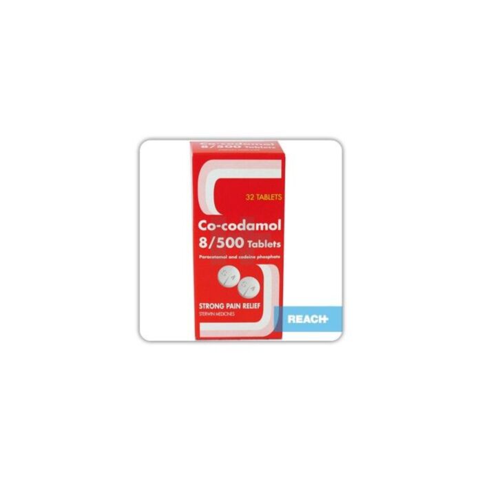 Co-codamol 8mg/500mg 32 Tablets | Reach Pharmacy UK